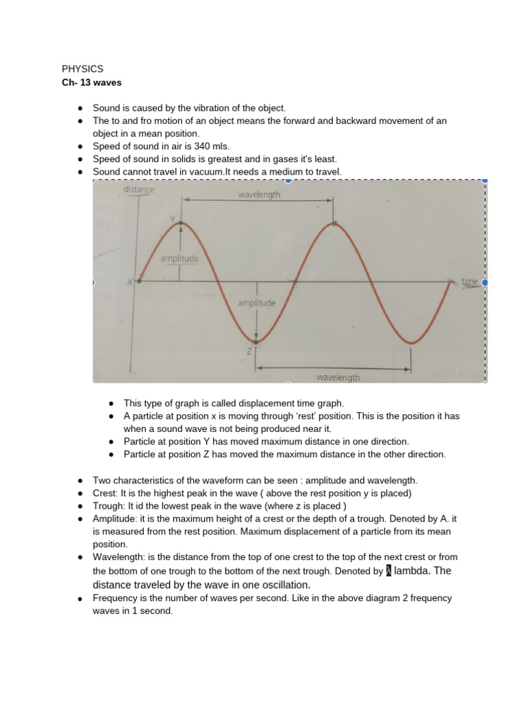 PHYSICS | PDF | Sound | Waves