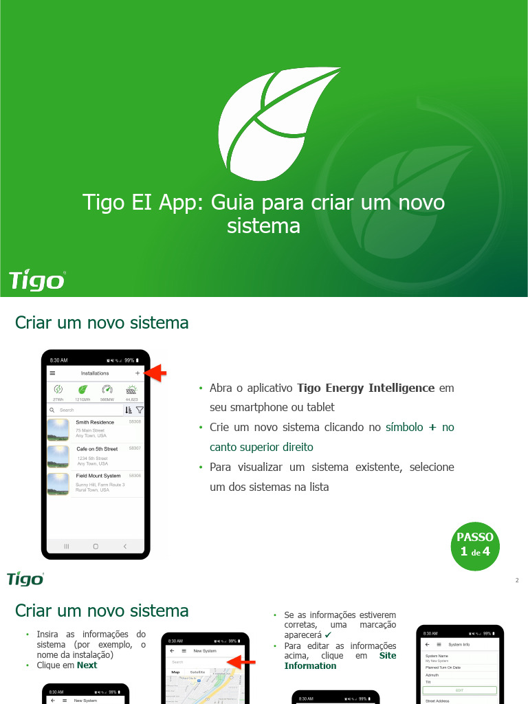 Guia para Criar Sistema no App Tigo | PDF | Rede de computadores | Wi-Fi