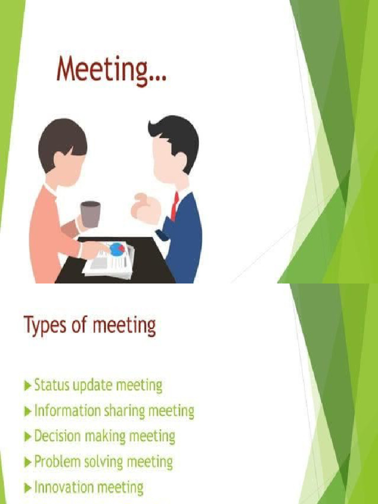 Meeting and Types | PDF