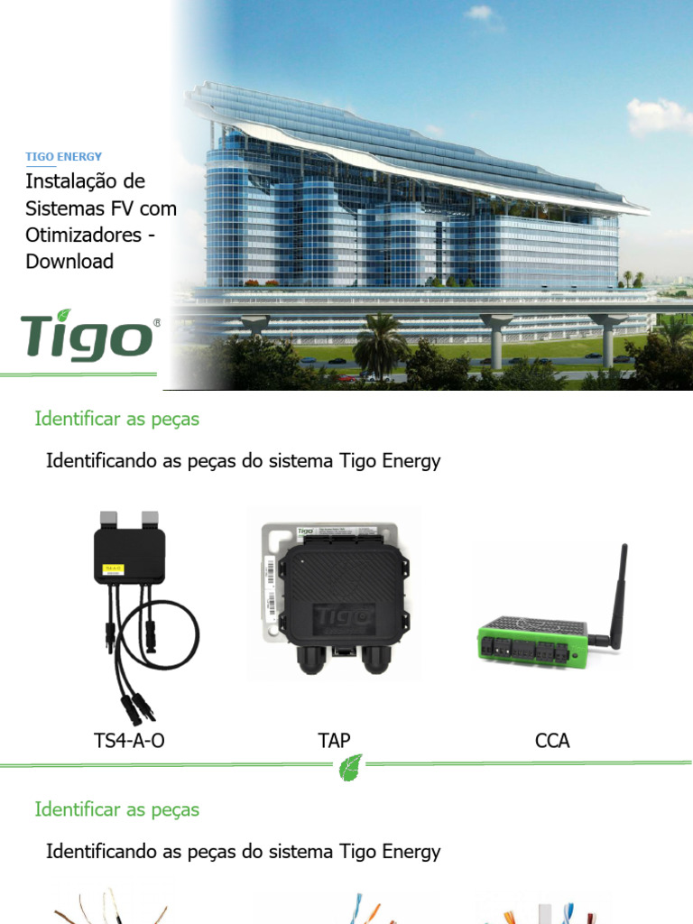 Instalação de Sistemas FV Tigo Energy | PDF | Wi-Fi | Bluetooth