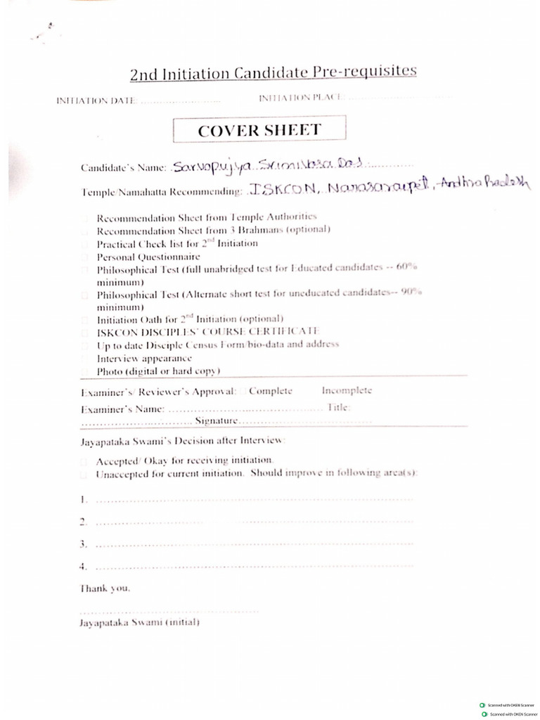 Sarvapujya Srinivas Das(2)-1 | PDF