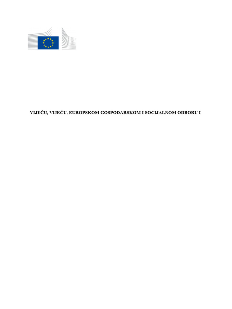 Europski Zeleni Plan HR-1 | PDF