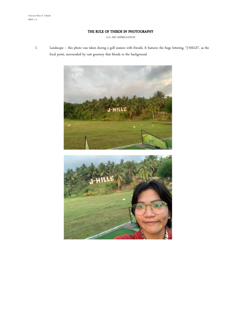 The Rule of Thirds in Photography | PDF