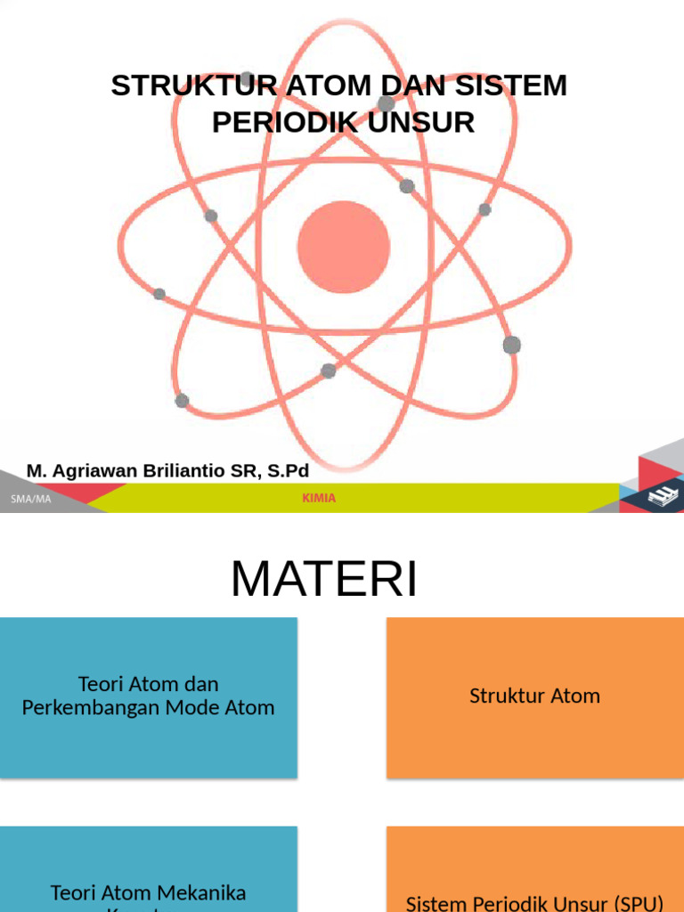 Struktur Atom Dan SPU | PDF