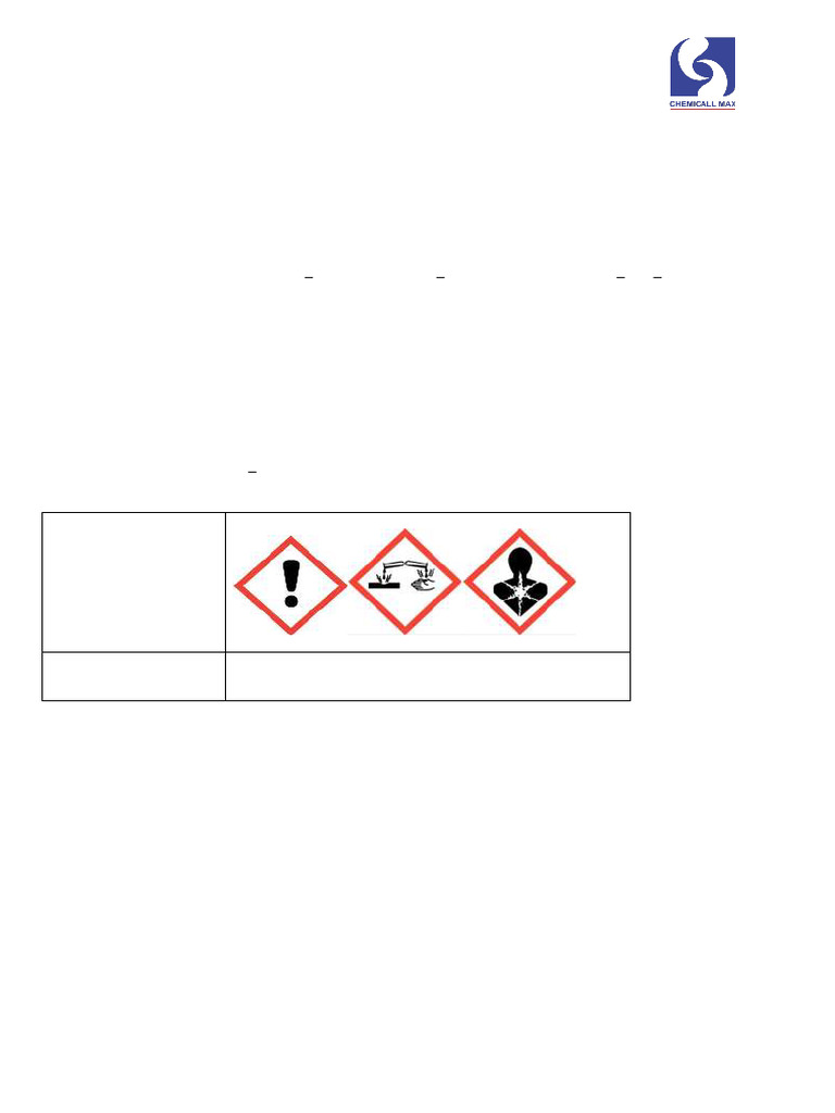 FISPQ-CLOROMAX (1) | PDF | Cloro | Hidróxido de sódio