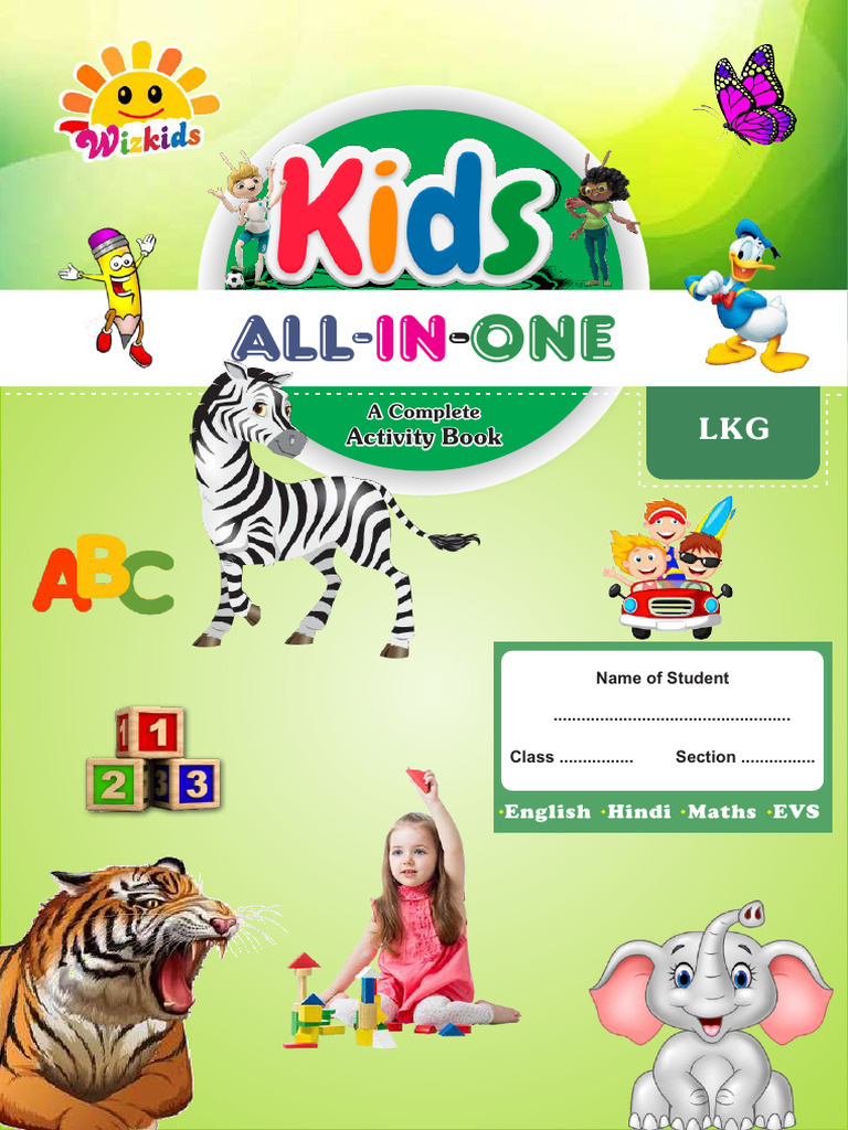LKG Activity Book Samples | PDF