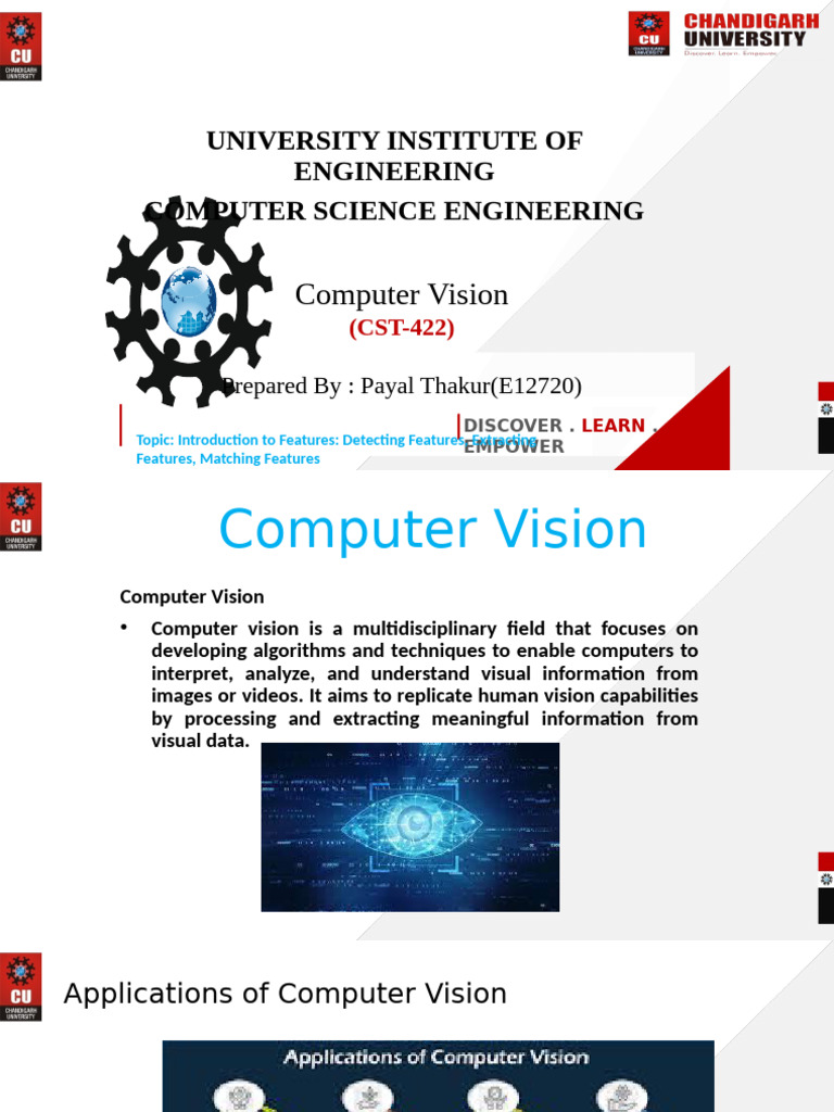 Computer Vision: Feature Detection & Extraction | PDF | Computer Vision | Artificial Intelligence