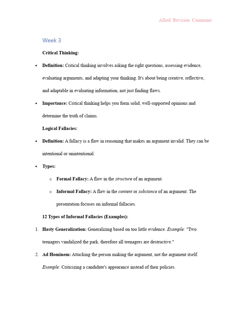 G10 SDP Midterm (By G10 AP Melinda) | PDF | Argument | Deductive Reasoning
