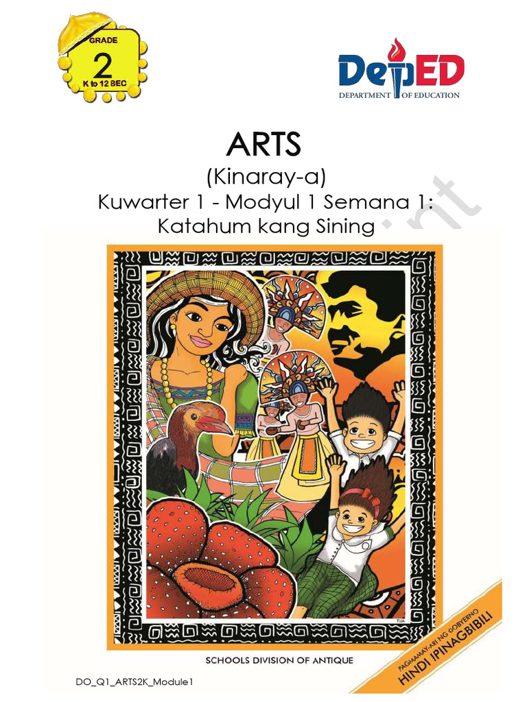 Arts 2 - Q1 - Module 1 - Katahum Kang Sining - V2 | PDF