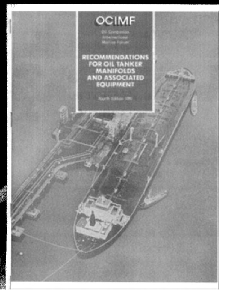 Oil Tanker Manifolds (4th 1991) | PDF