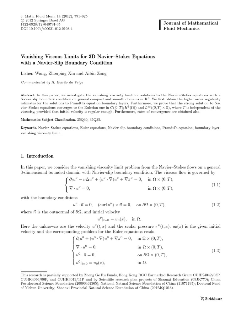 Vanishing Viscous Limits For 3D Navier-Stokes Equations With A Navier-Slip Boundary Condition ...