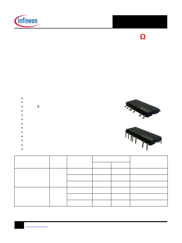 Infineon-IRSM5x5-055-DataSheet-v01_01-EN | PDF | Rectifier | Resistor