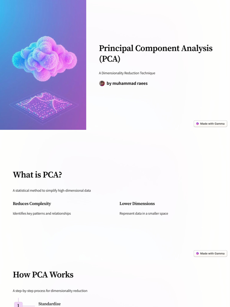 Principal Component Analysis PCA | PDF | Principal Component Analysis | Eigenvalues And Eigenvectors