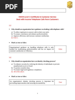 Quality Management COPC 2.4 | PDF | Sampling (Statistics) | Sample Size ...