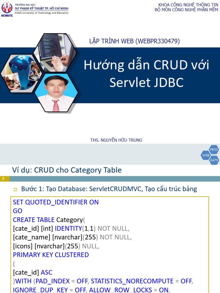 14 HD Servlet JDBC Crud | PDF | Computer Data | Computer Programming