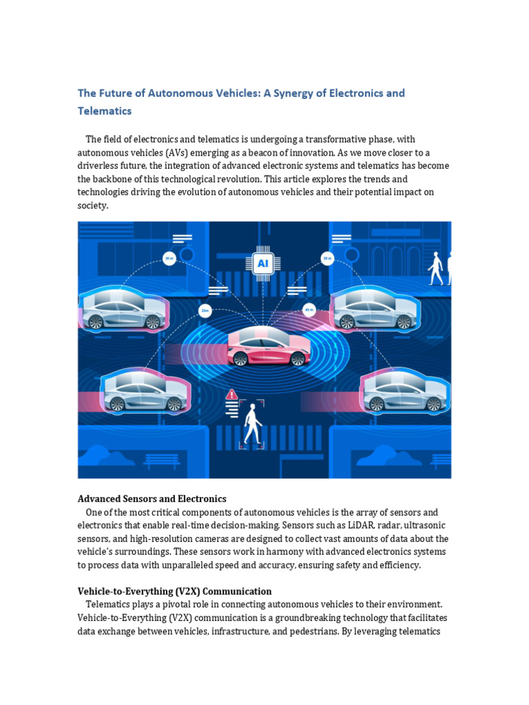 Future_of_Autonomous_Vehicles | PDF | Artificial Intelligence ...