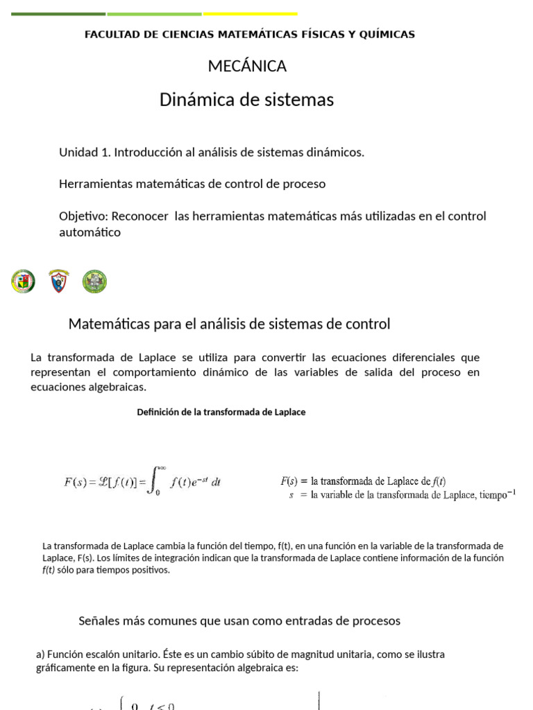 Semana 2 - DS | PDF | Transformada de Laplace | Ecuaciones