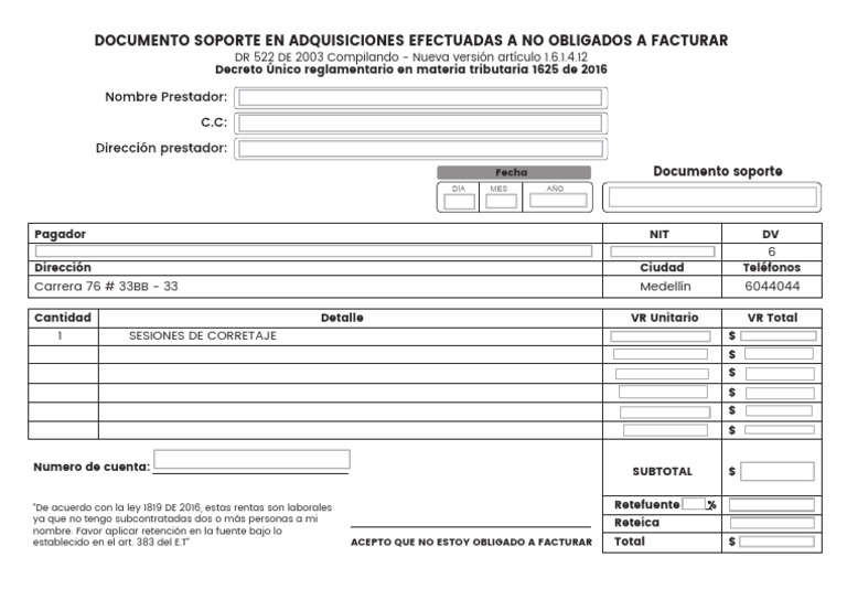 Documento Equivalente DIEGO AGUDELO | PDF