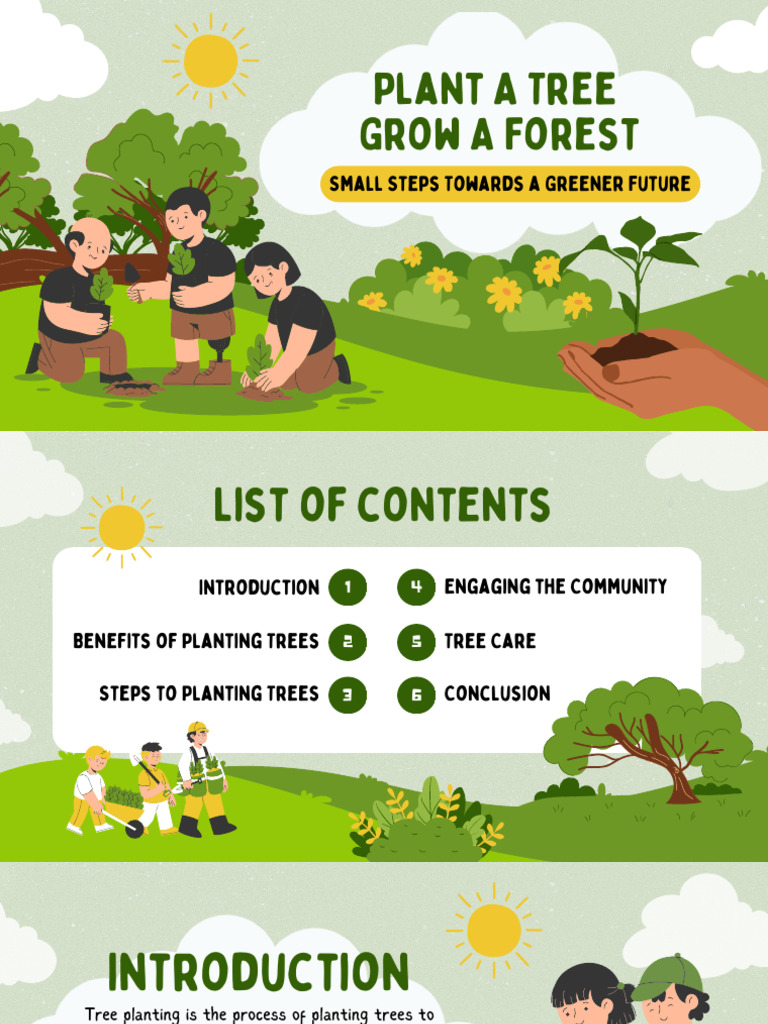 Tree Planting | PDF | Trees | Plants