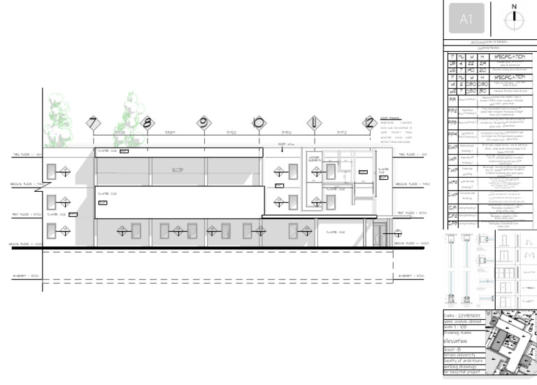 8 Elevation Sheet | PDF | Architectural Elements | Architectural Design