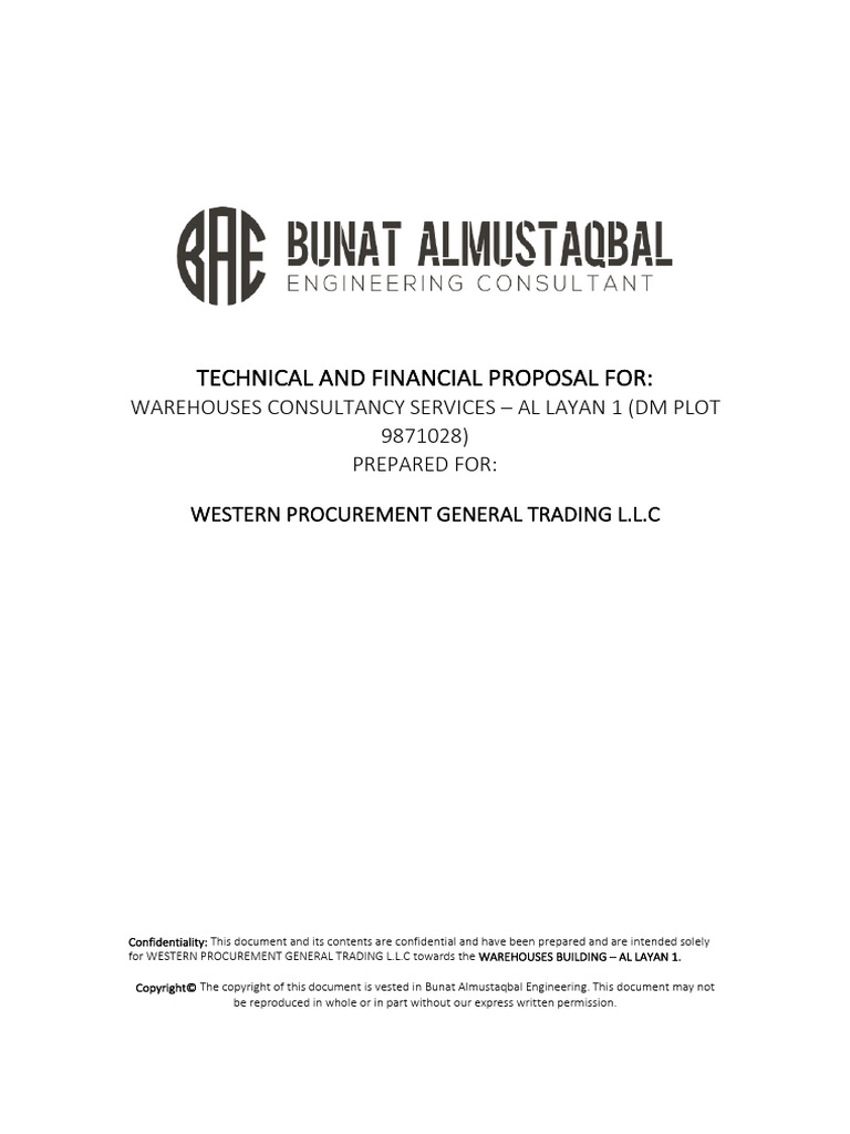 P401 Al Layan 1 Warehouses R1 | PDF | Fee | Business Law