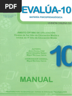 Manual Evalua 2 Versión 2.0 | PDF