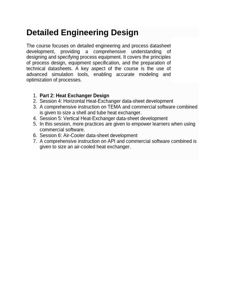 Engineering Design for Process Equipment | PDF