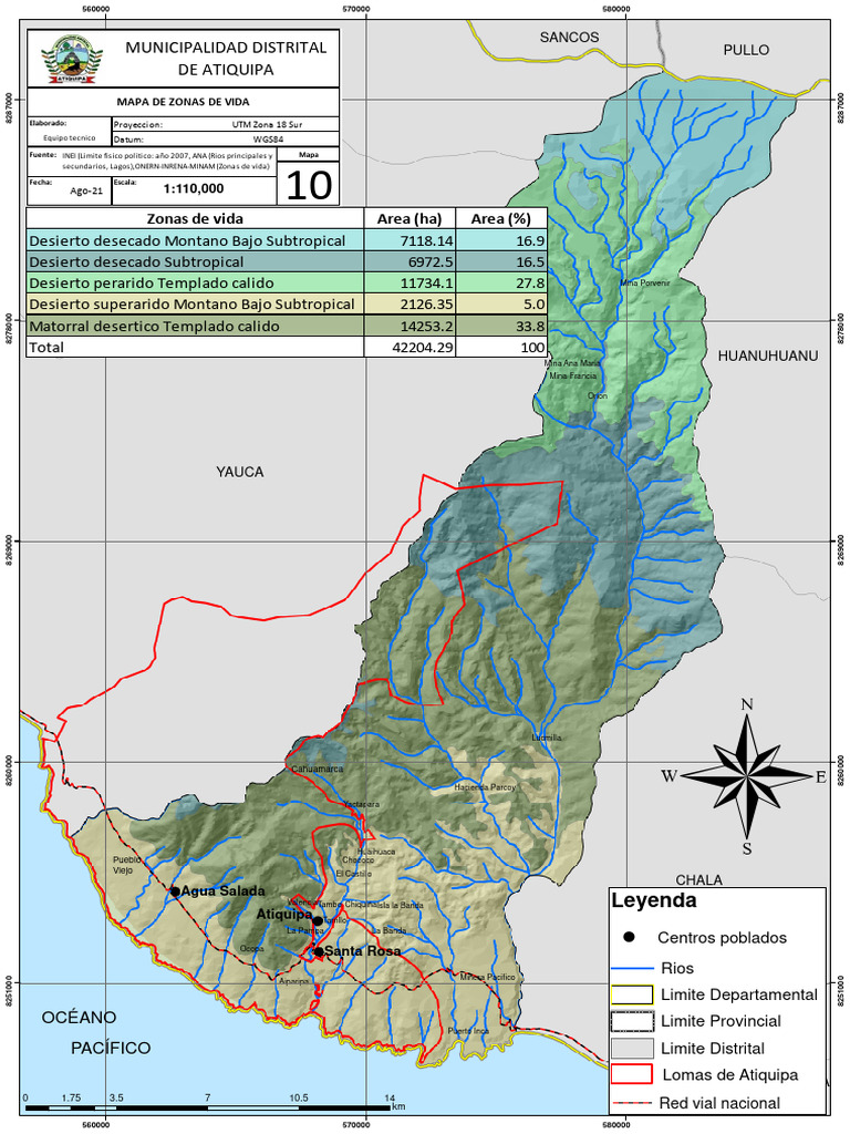 10_Zonas_Vida_.mxd (1) | PDF | Biogeografia | Ciencias de la Tierra