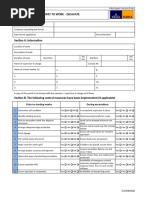 Excavation Work Permit Template | PDF