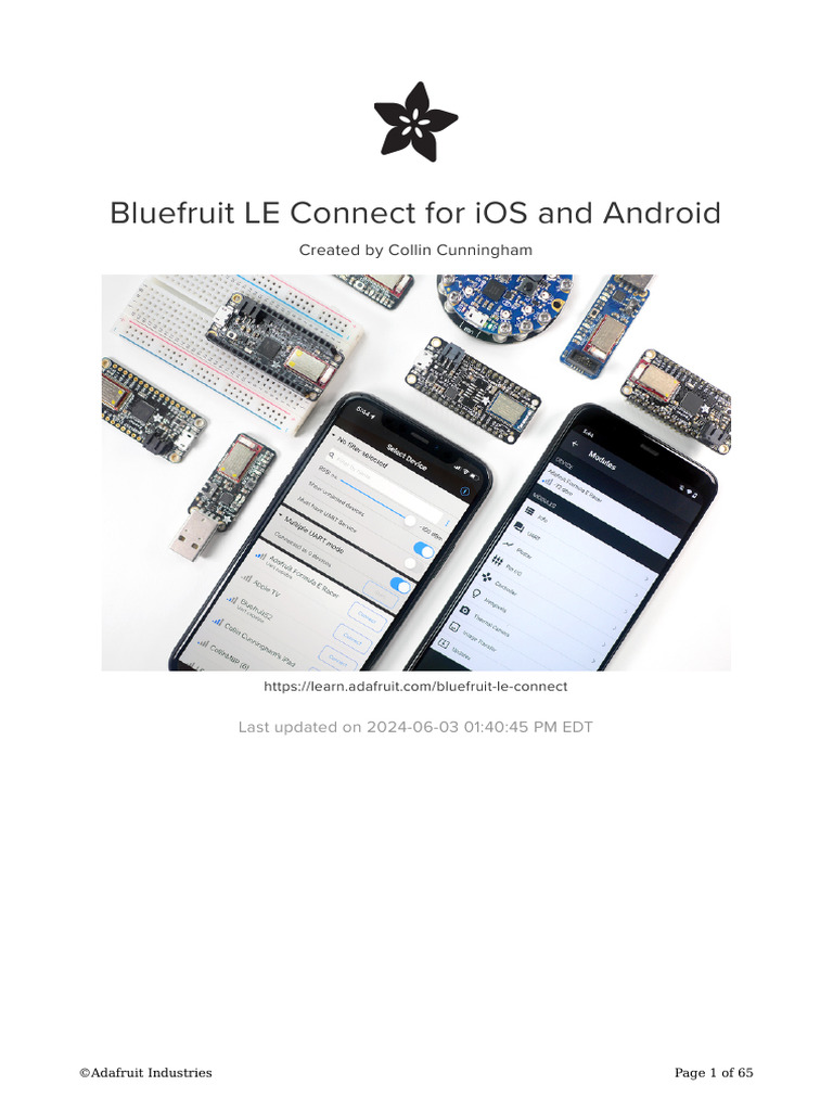 Bluefruit Le Connect | PDF | Ios | Mobile App