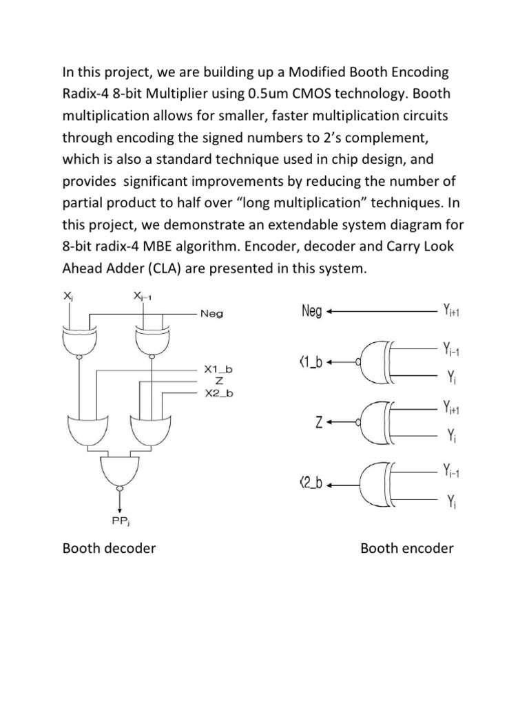 Booth Multiplier | PDF