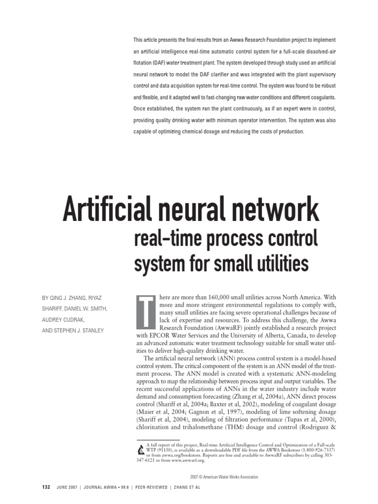 Artificial Neural Network Real Time Proc | PDF | Artificial Neural Network | System