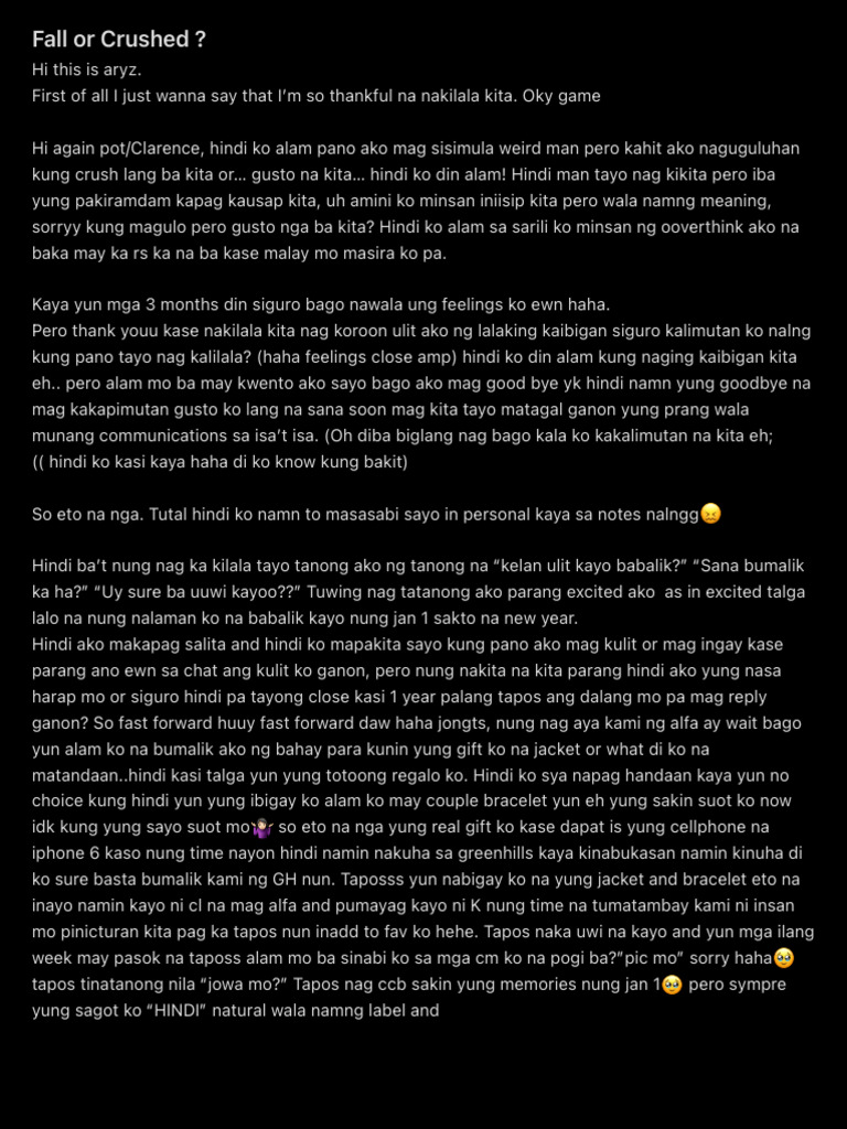 Fall or Crushed | PDF