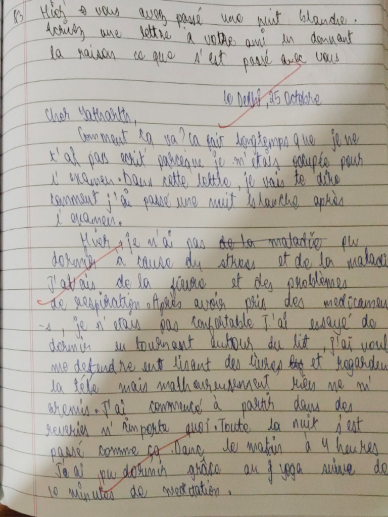 Letter Question 3 | PDF