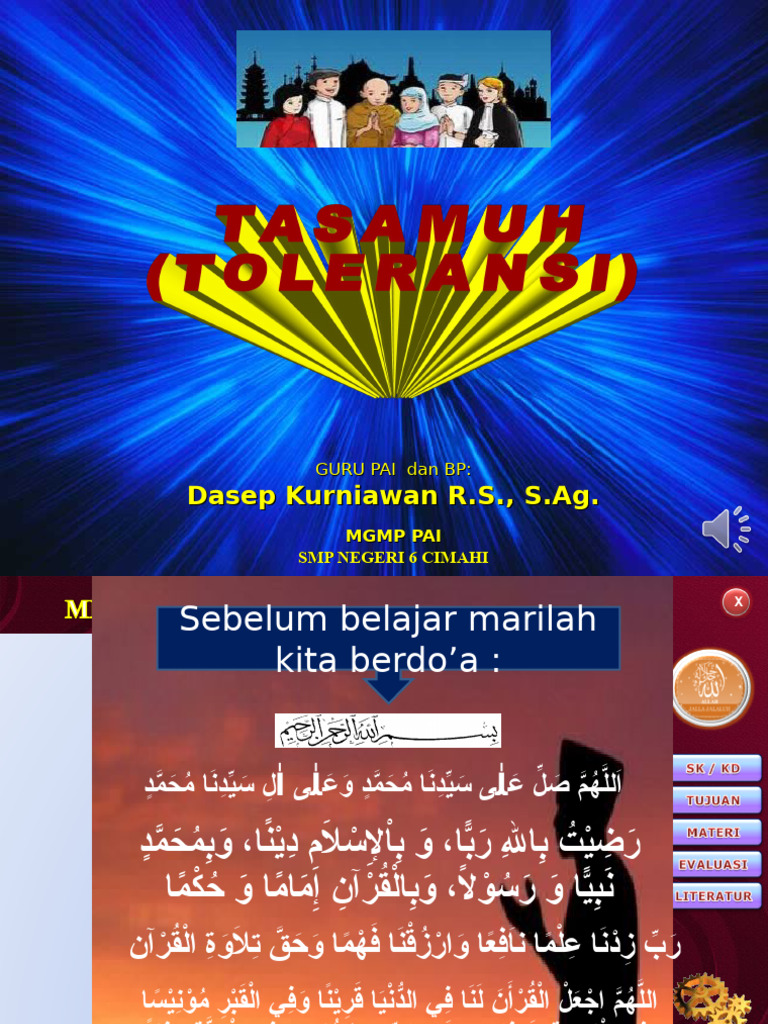 Tasamuh: Toleransi dalam Islam | PDF