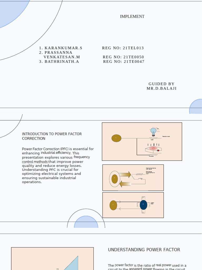 Power Factor Correction Guide | PDF | Efficient Energy Use | Electrical ...