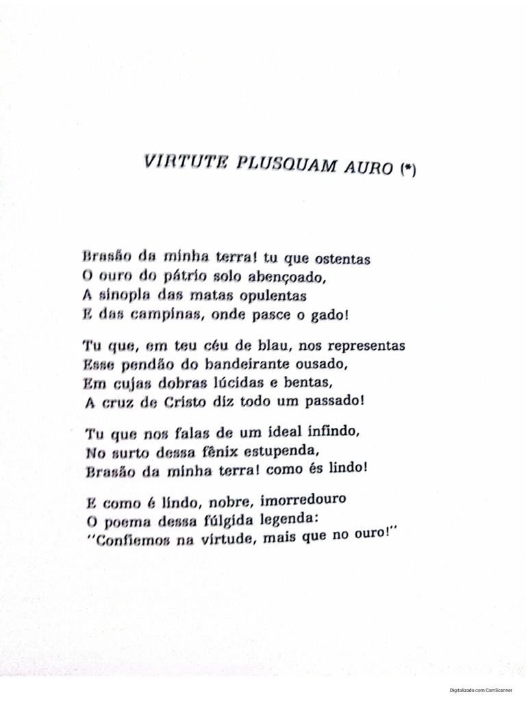 Virtute Plusquam Auro (Dom Aquino) | PDF