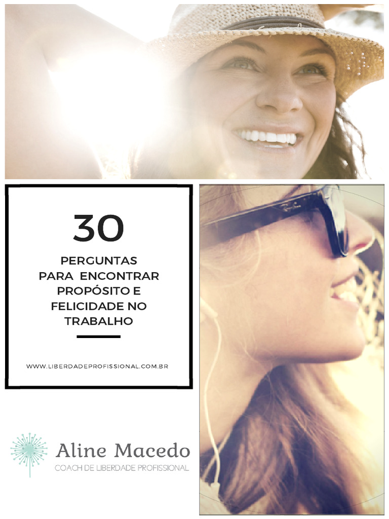 30 Perguntas para Encontrar Seu Propósito | PDF | Tempo