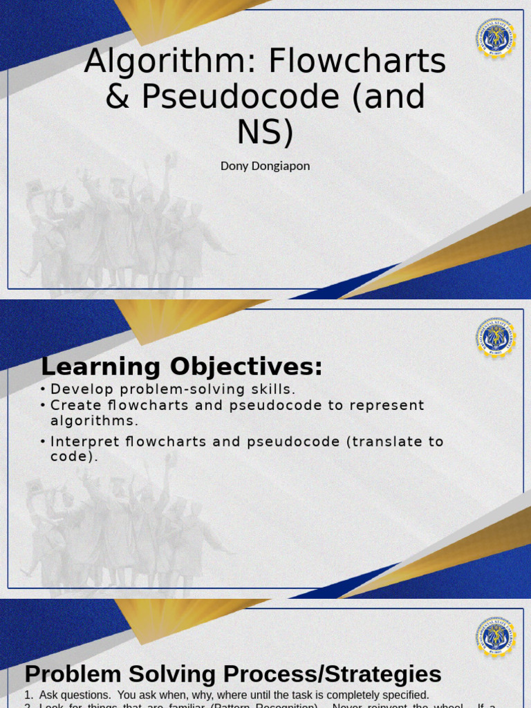 Algorithms - Pseudocode and Flowcharts | PDF | Algorithms | Computer ... Algorithms - Pseudocode and Flowcharts | PDF | Algorithms | Computer ...