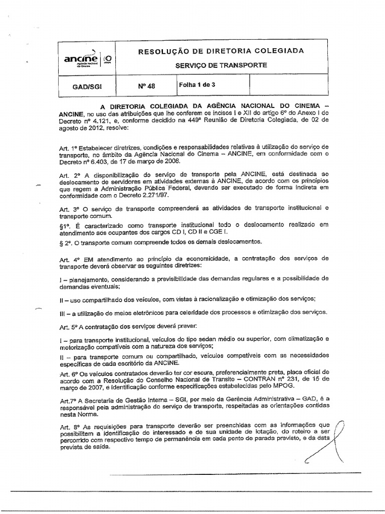 RDC 48 | PDF