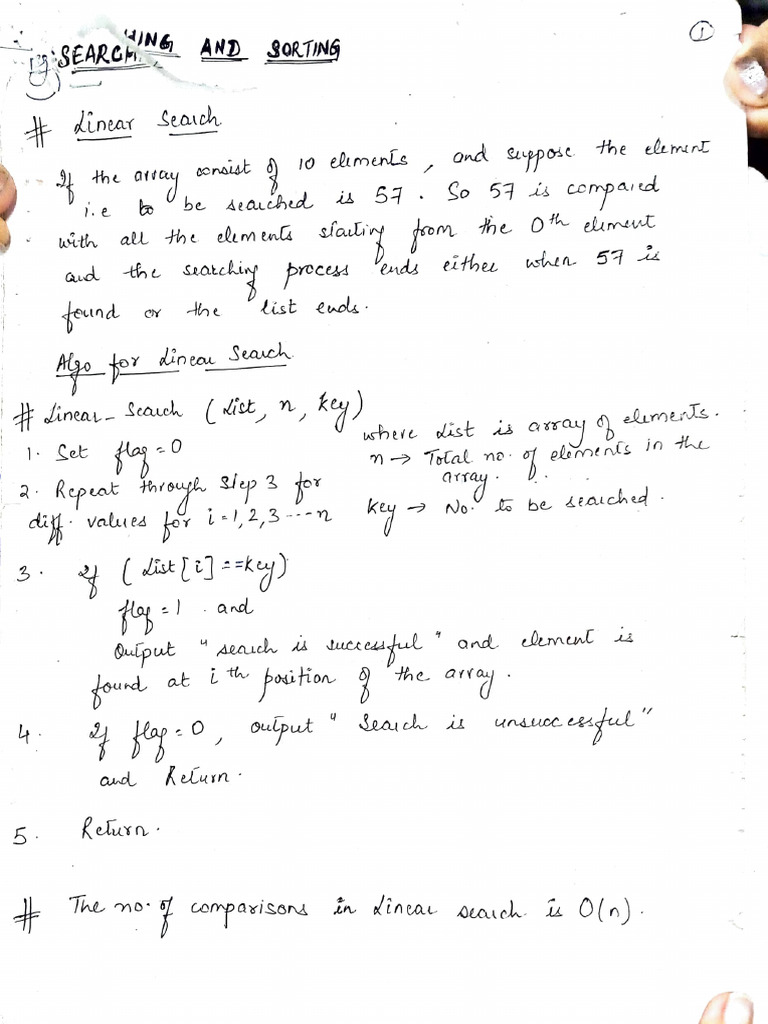 searching and sorting | PDF searching and sorting | PDF