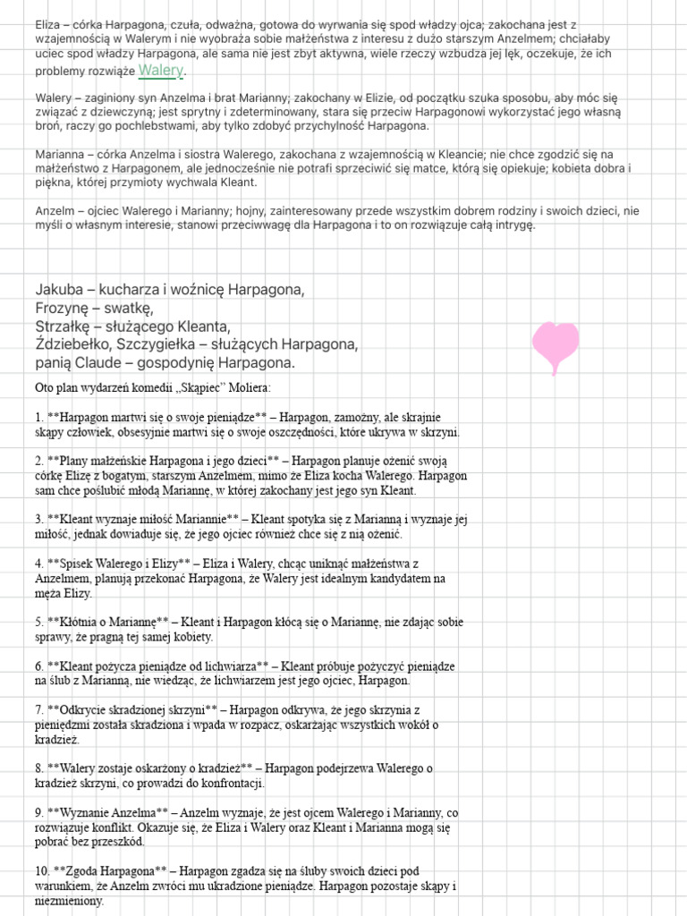 Notatka Romantyzm | PDF