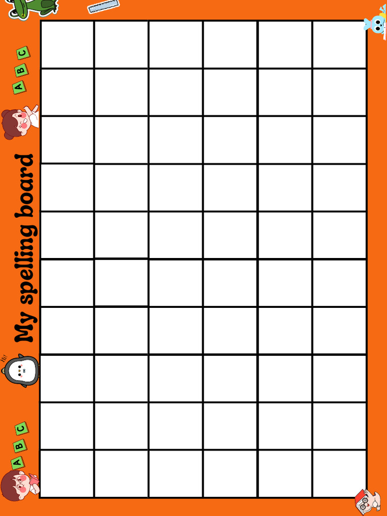My Spelling Board Overview | PDF