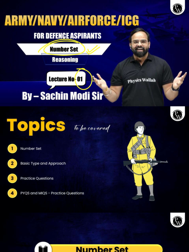 Number Sets 01 - Class Notes | PDF