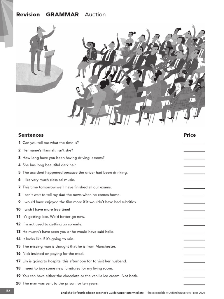 EnglishFile4e Upp-Int TG PCM Grammar Rev | PDF