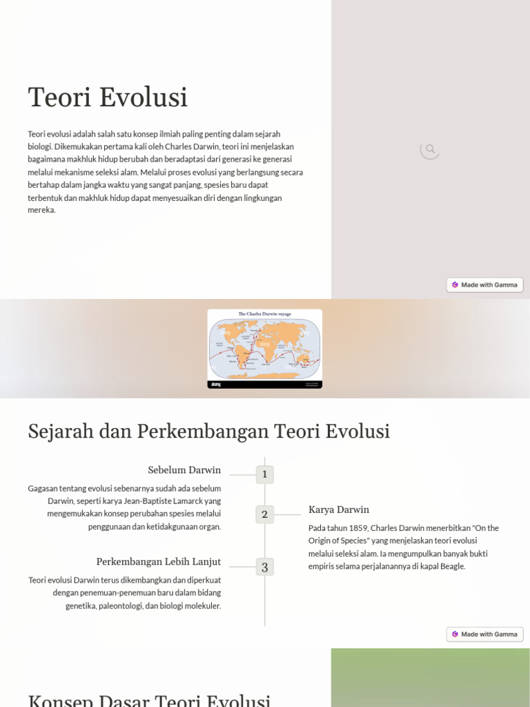 Teori Evolusi | PDF