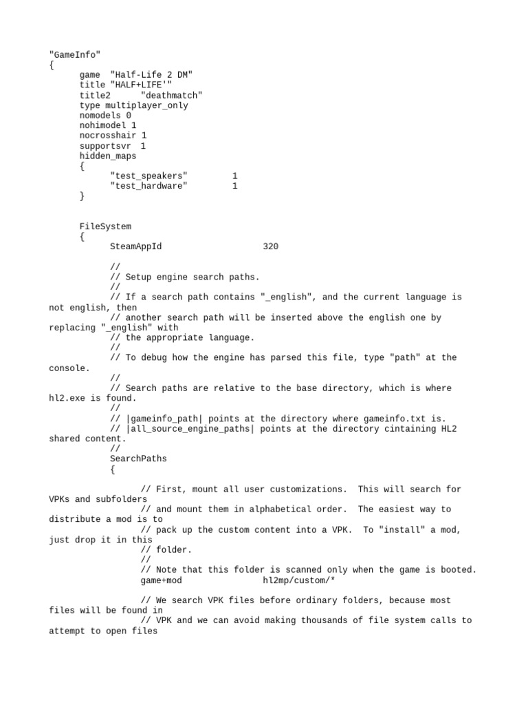 gameinfo | PDF | Directory (Computing) | Computer File gameinfo | PDF | Directory (Computing) | Computer File