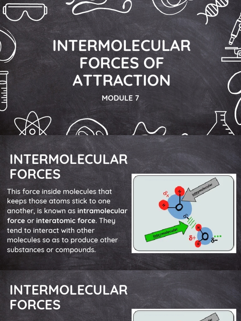 Intermolecular Forces Explained | PDF | Intermolecular Force | Chemical ...