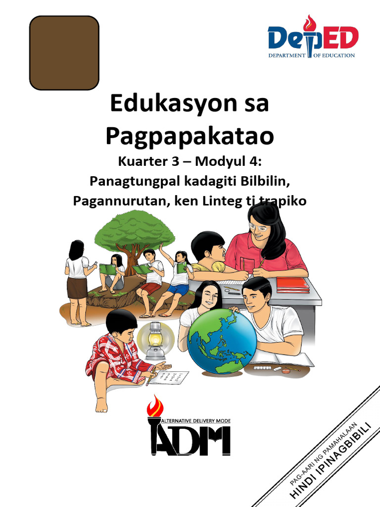 ESP3 Q3 Module 4 - Pagsunod Sa Mga Tuntunin Babala at Batas Trapiko | PDF