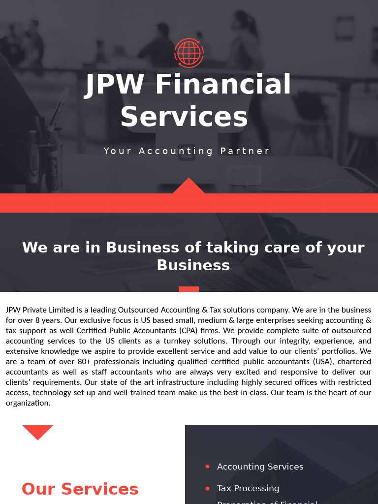 Company Profile-V1 | PDF | Quick Books | Outsourcing